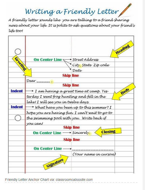 1 2 Reading Projects Unit 1 Choice 1 Letter